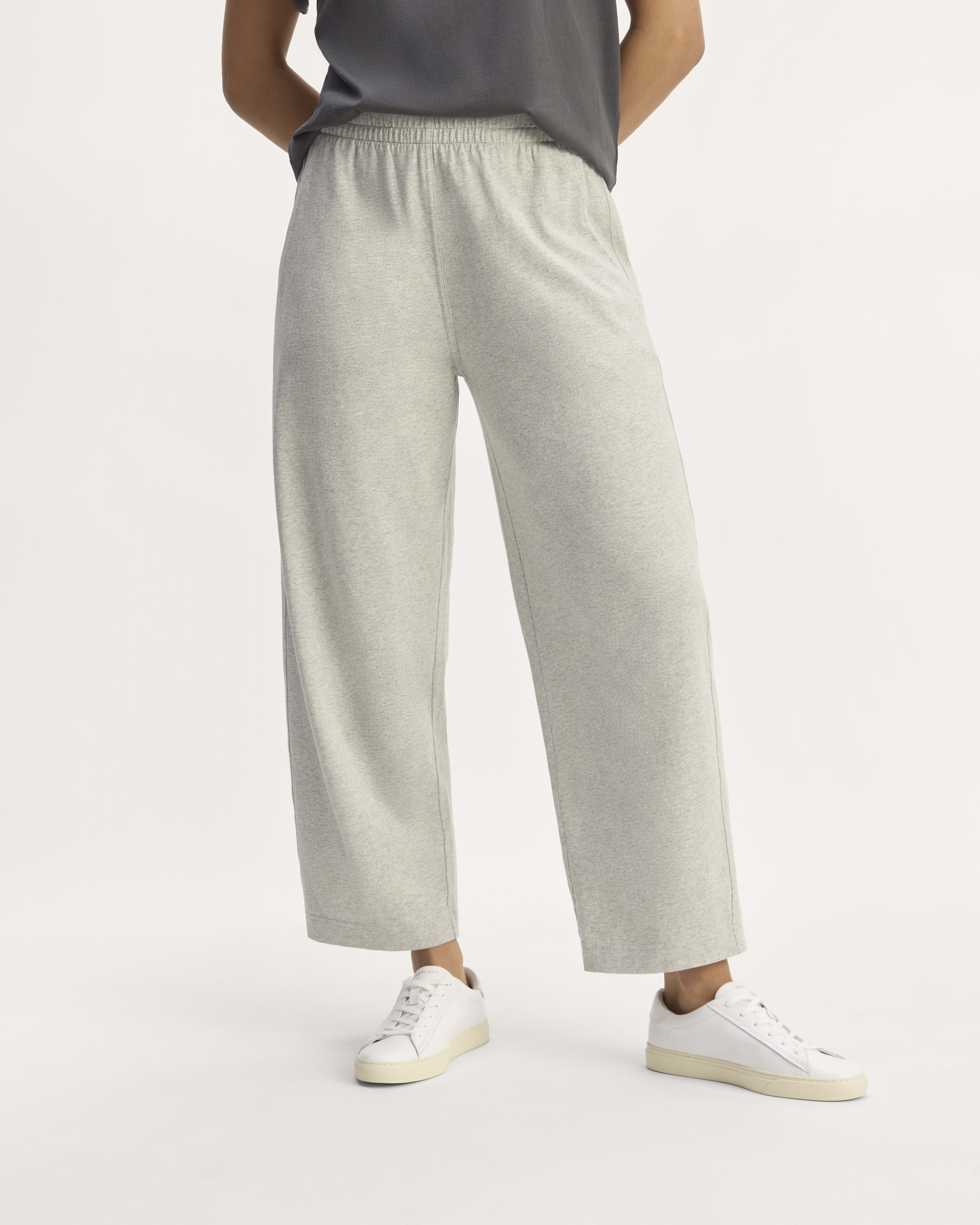 The Off-Duty Barrel Pant | Pale Heather Grey – Everlane