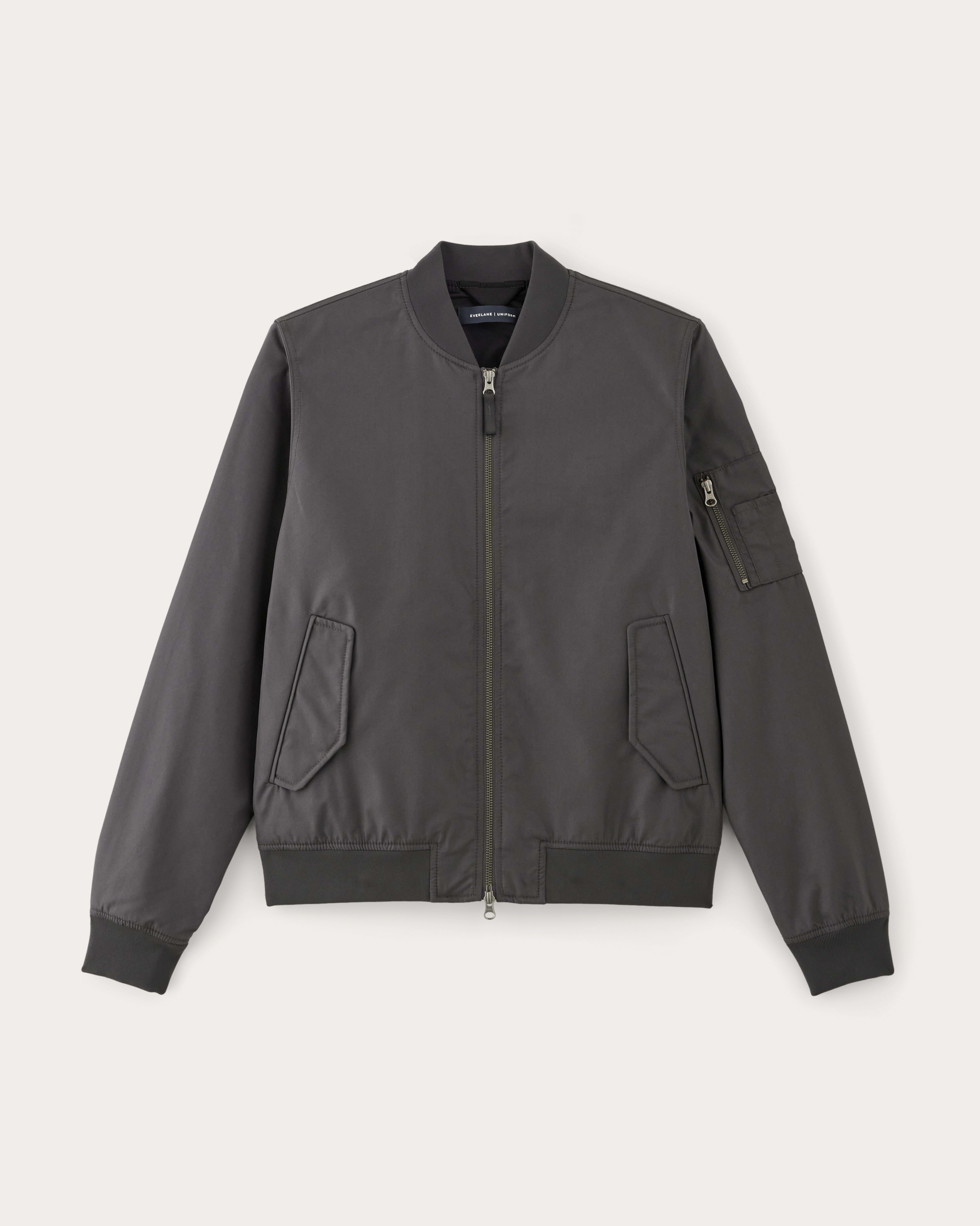 The Bomber Jacket | Uniform Graphite – Everlane