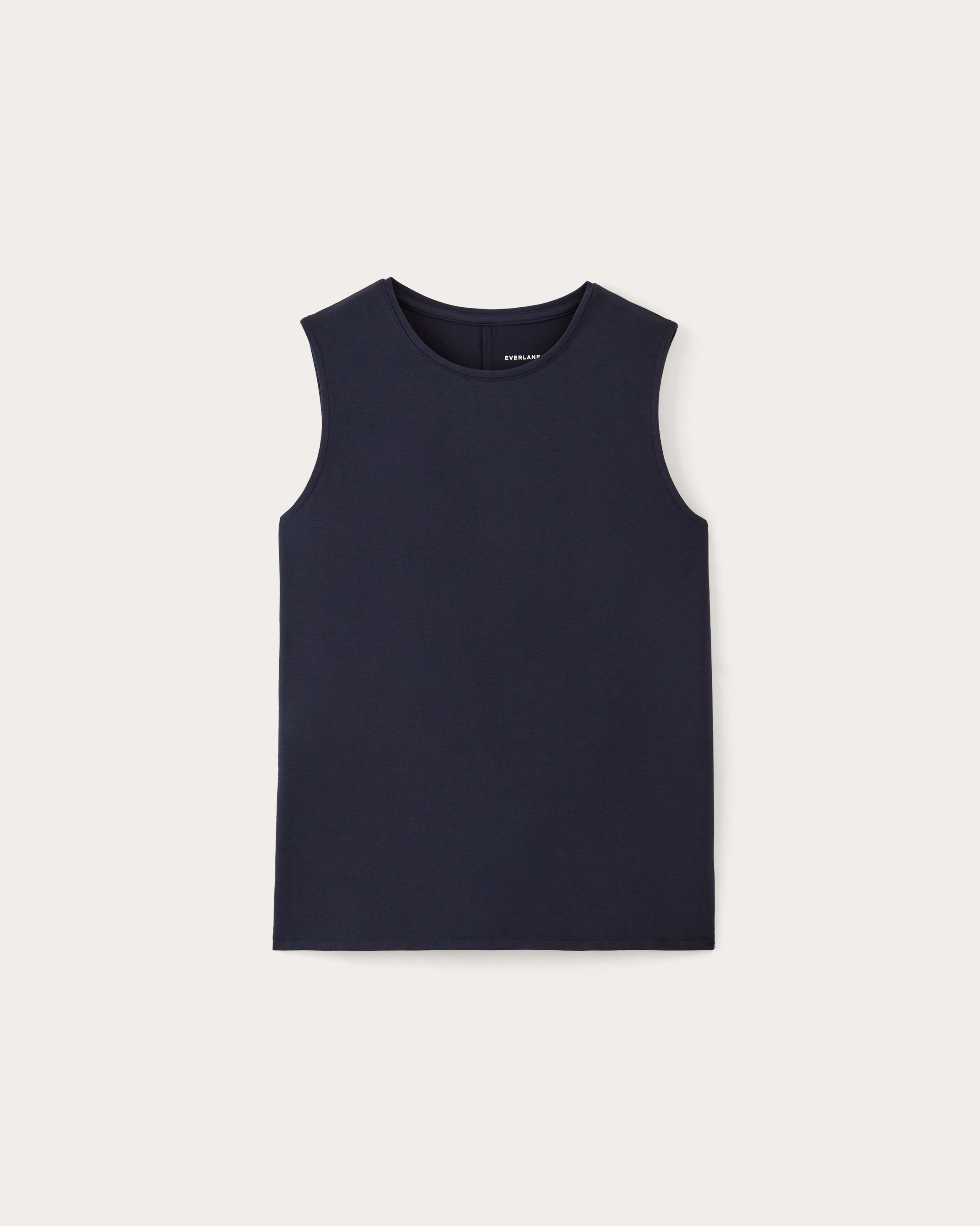 The Form Tank Navy – Everlane