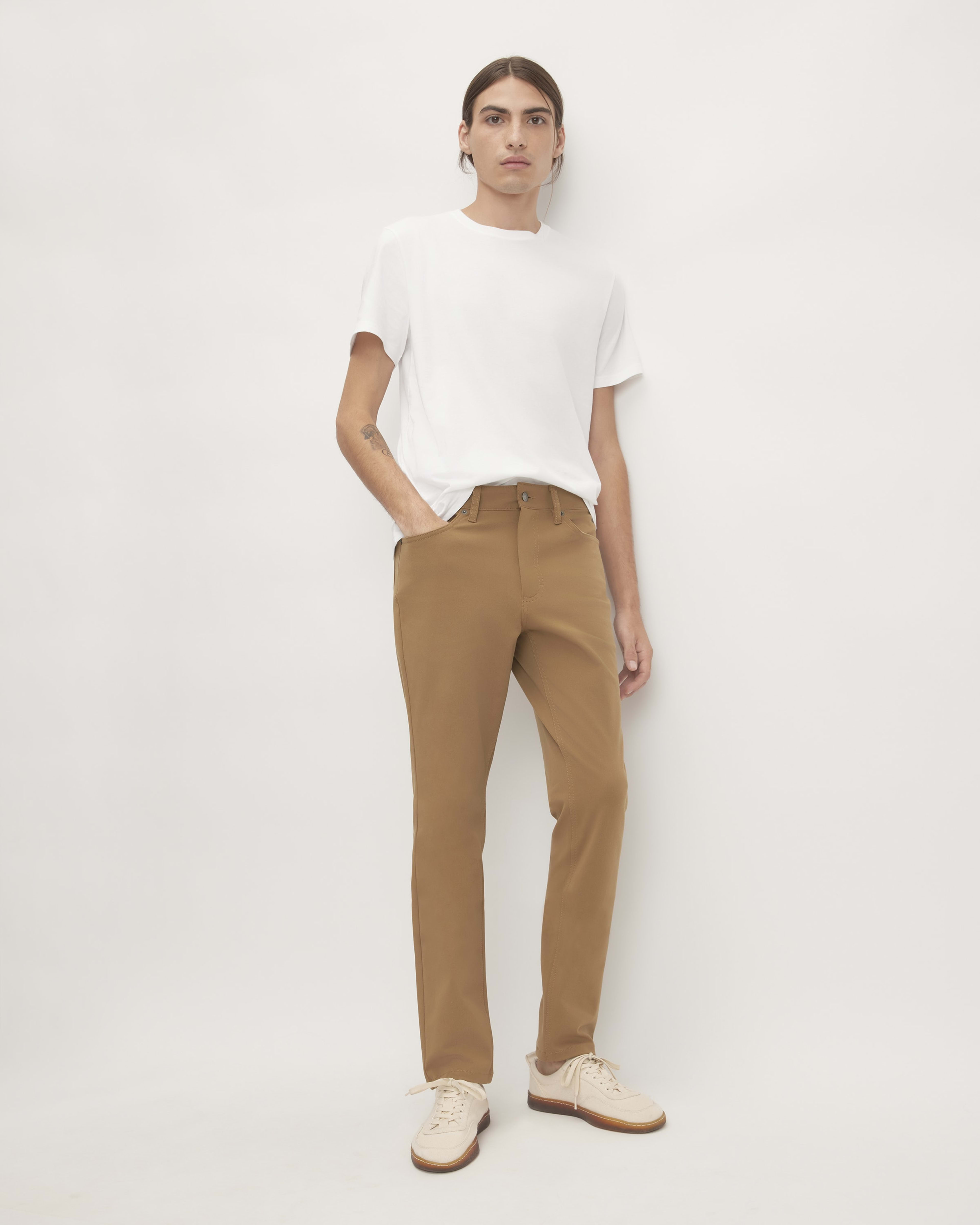 The Performance 5-Pocket Pant | Uniform Ochre – Everlane