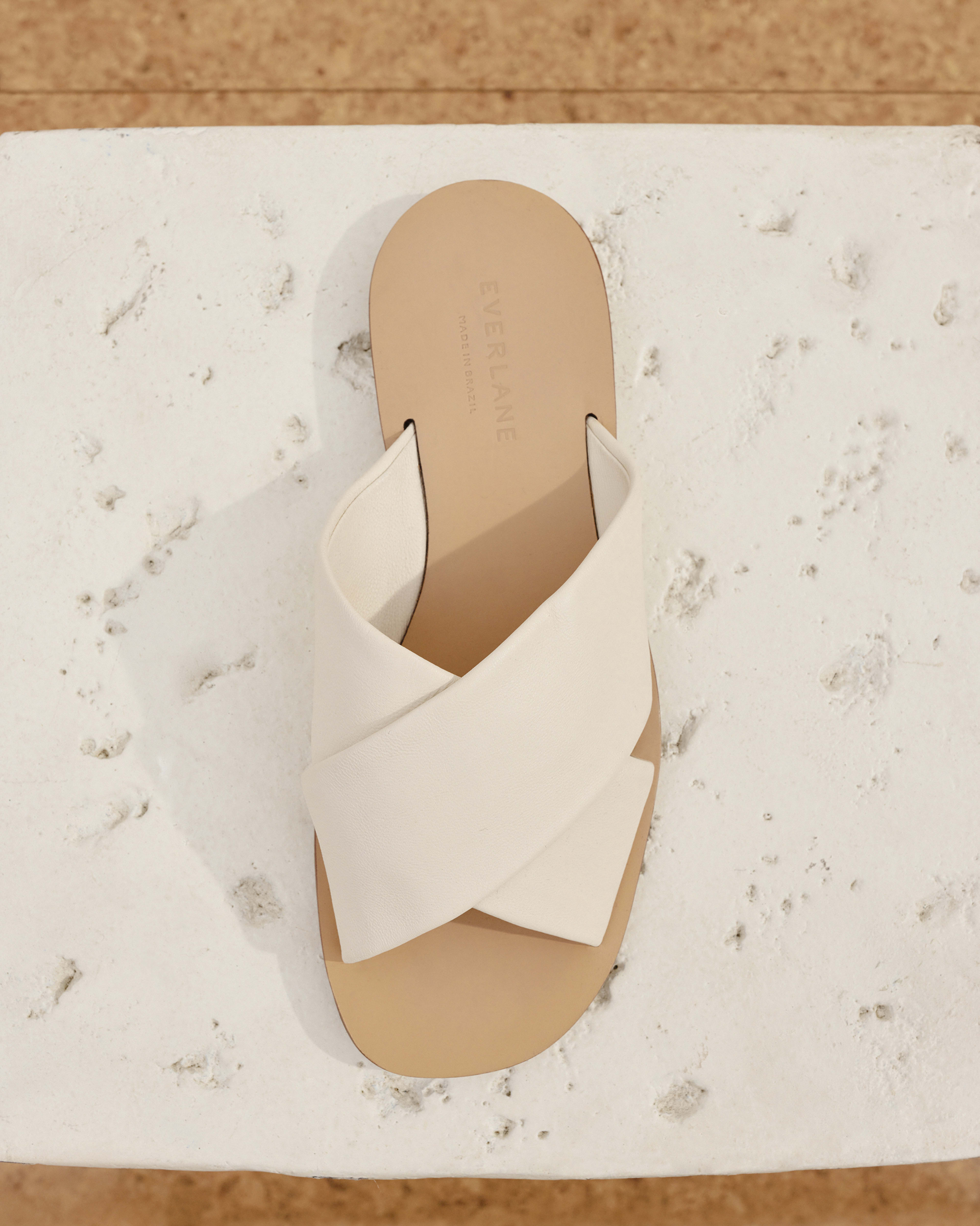 The Day Crossover Sandal | Cream – Everlane