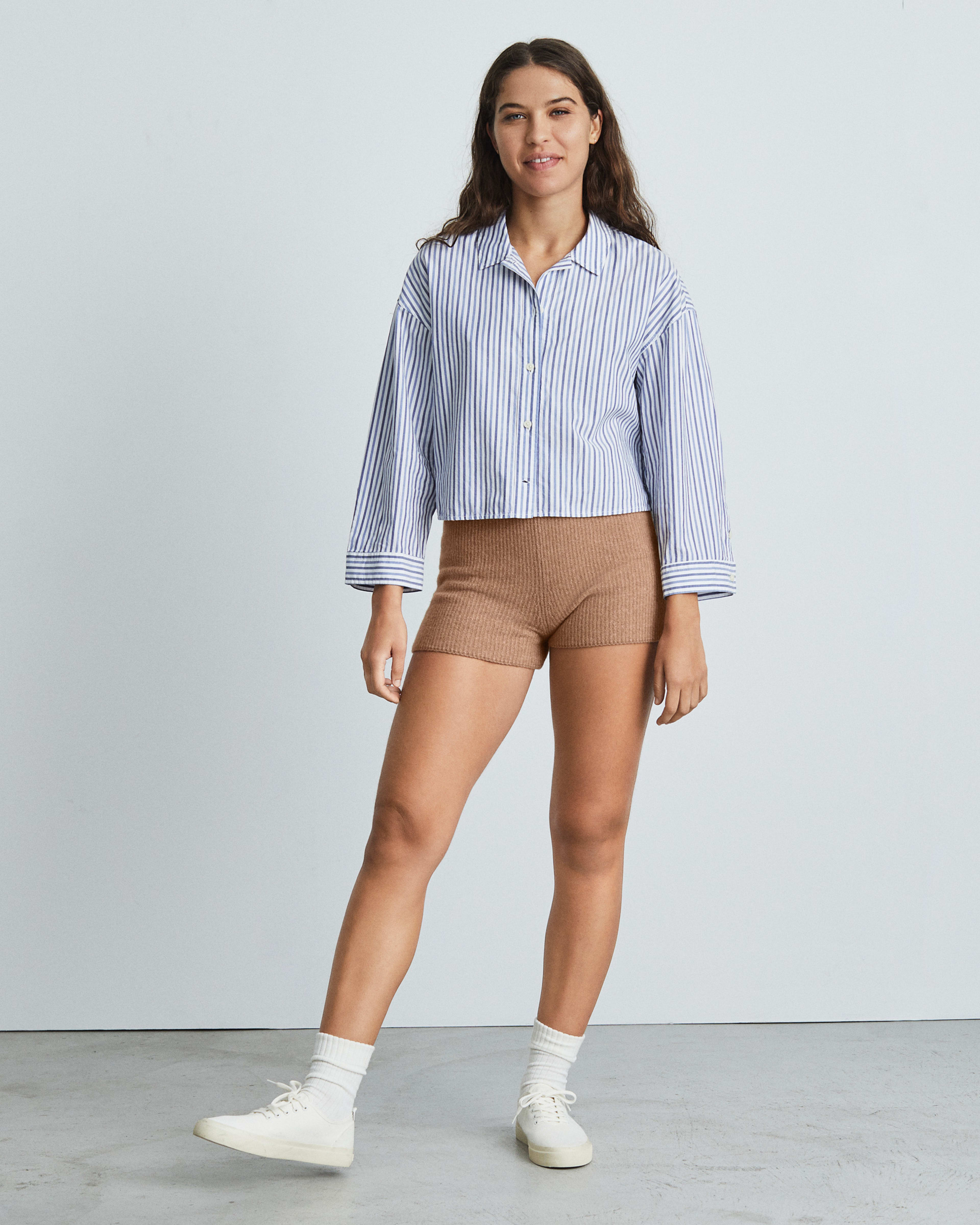 The Cozy-Stretch Short Camel – Everlane