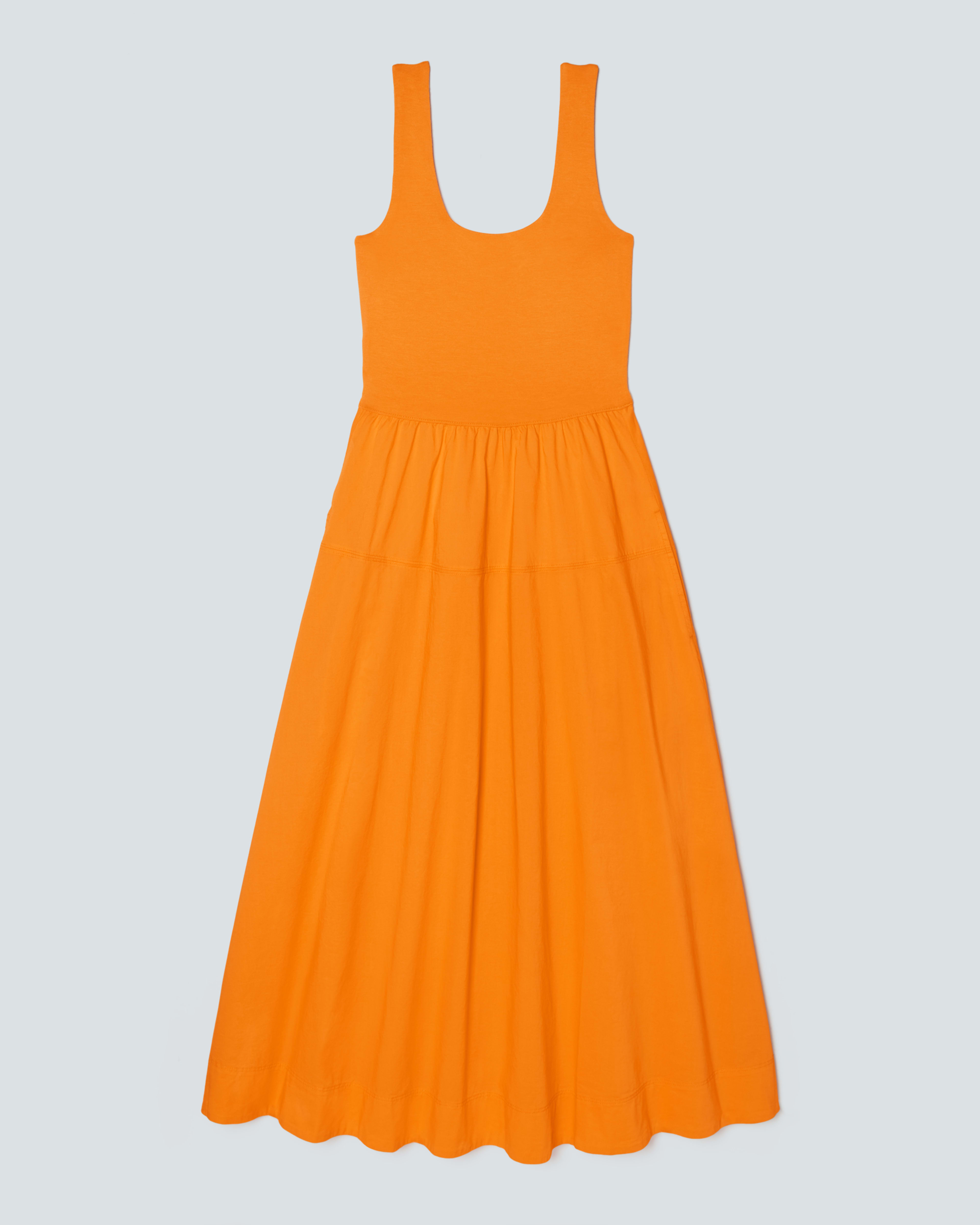The Riviera Dress Turmeric – Everlane