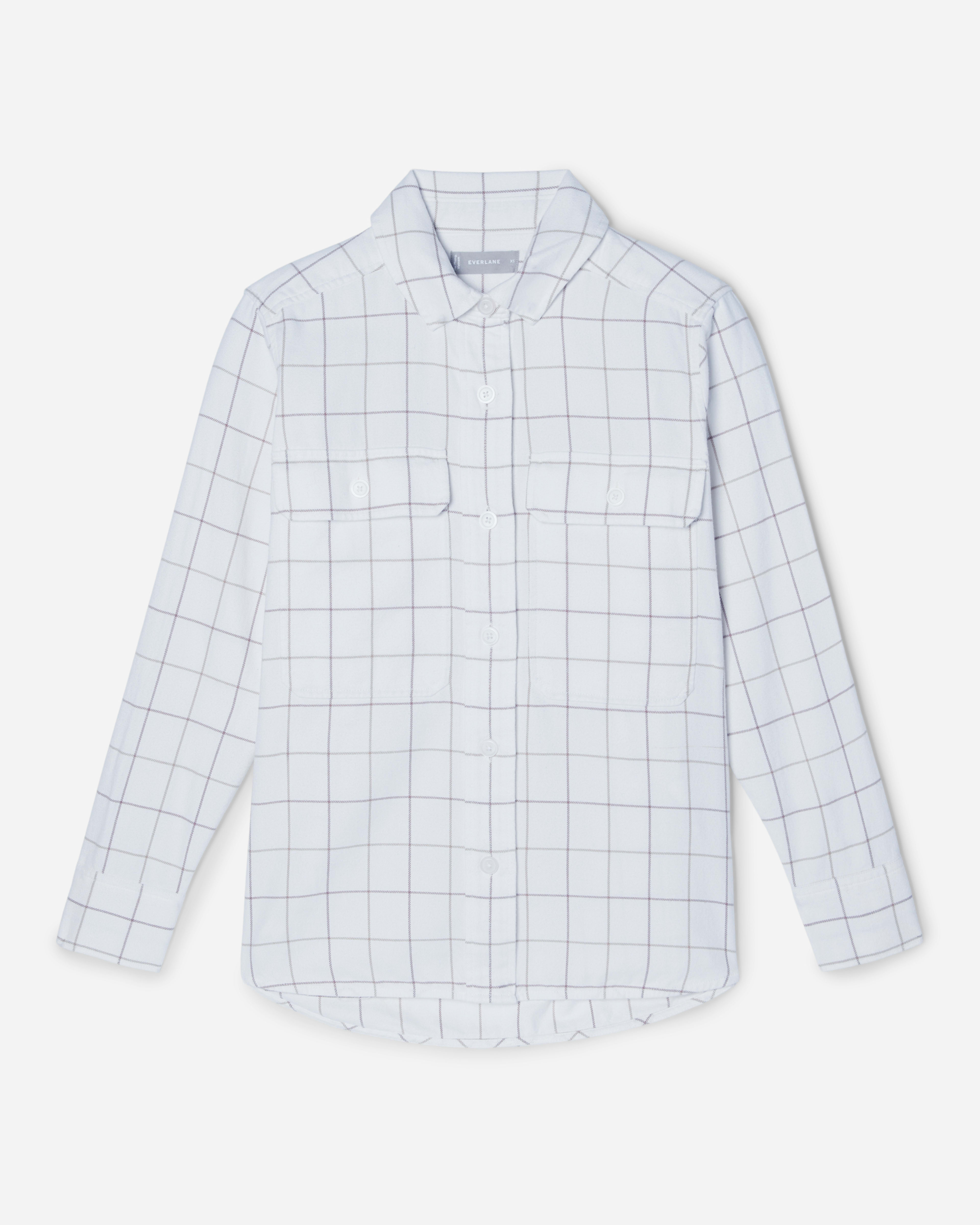 The Classic Cotton Flannel Shirt | Canvas Tan Plaid – Everlane