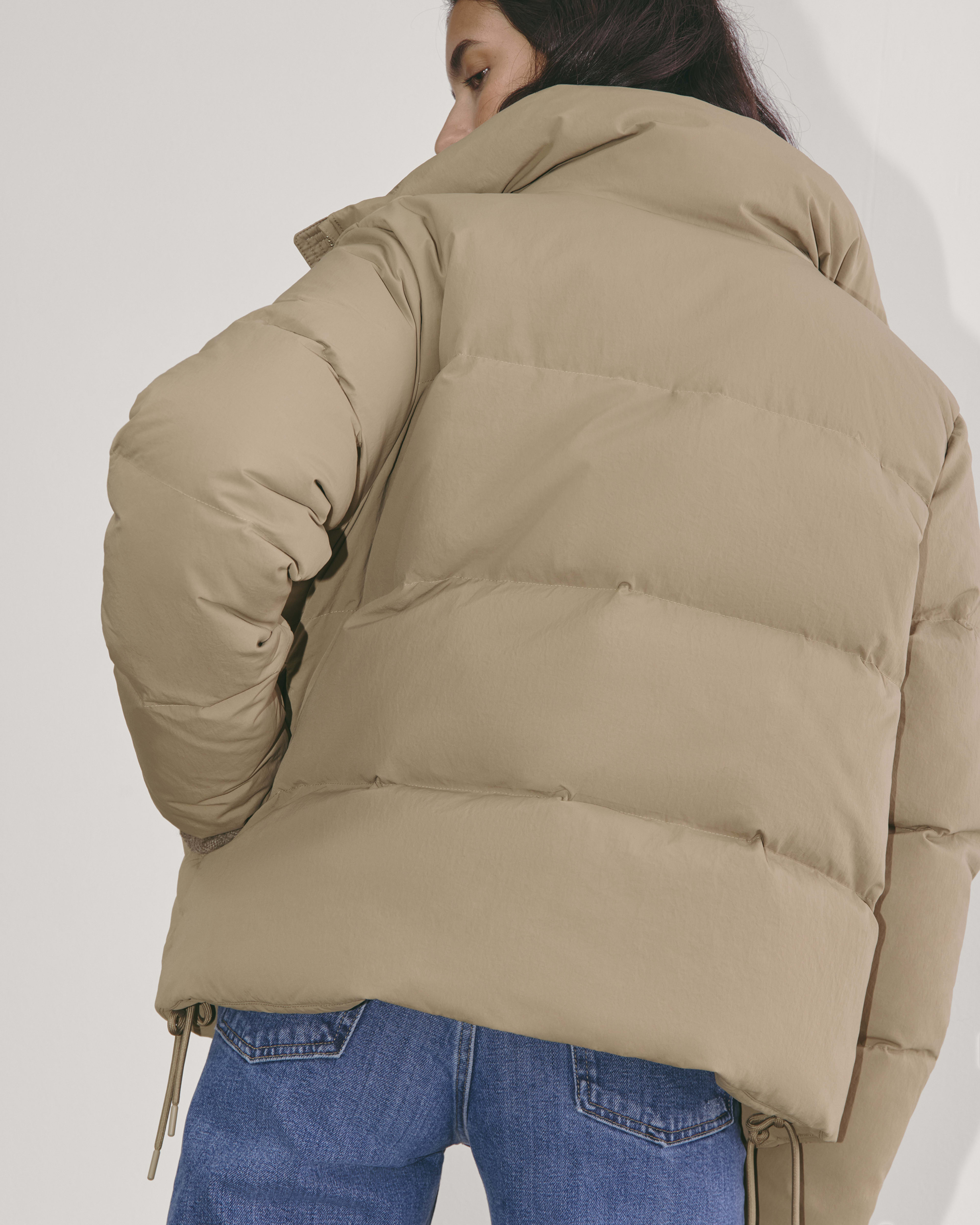 The Puffer Bomber | Taupe Grey – Everlane