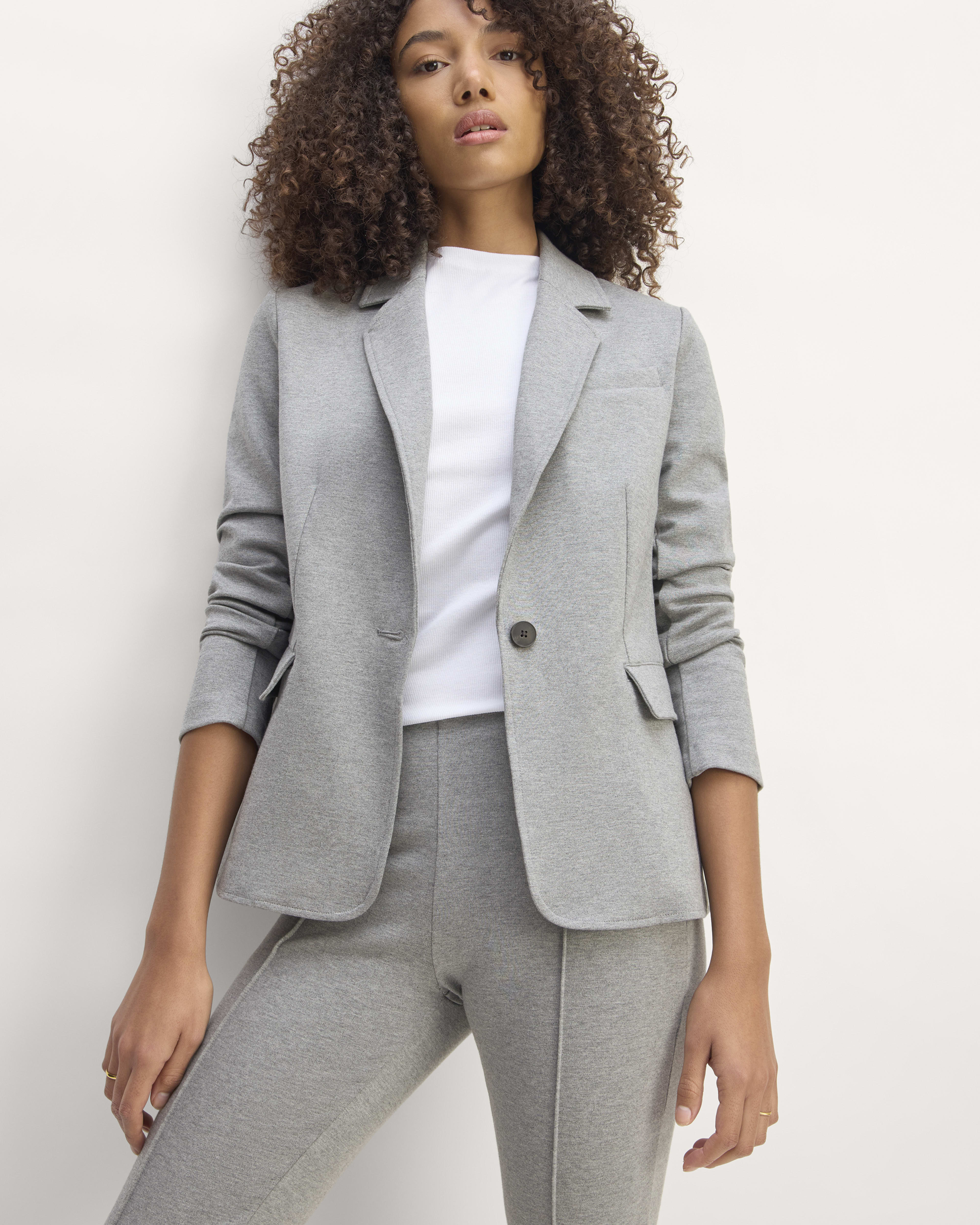 The Dream Blazer | Mid Heather Grey – Everlane