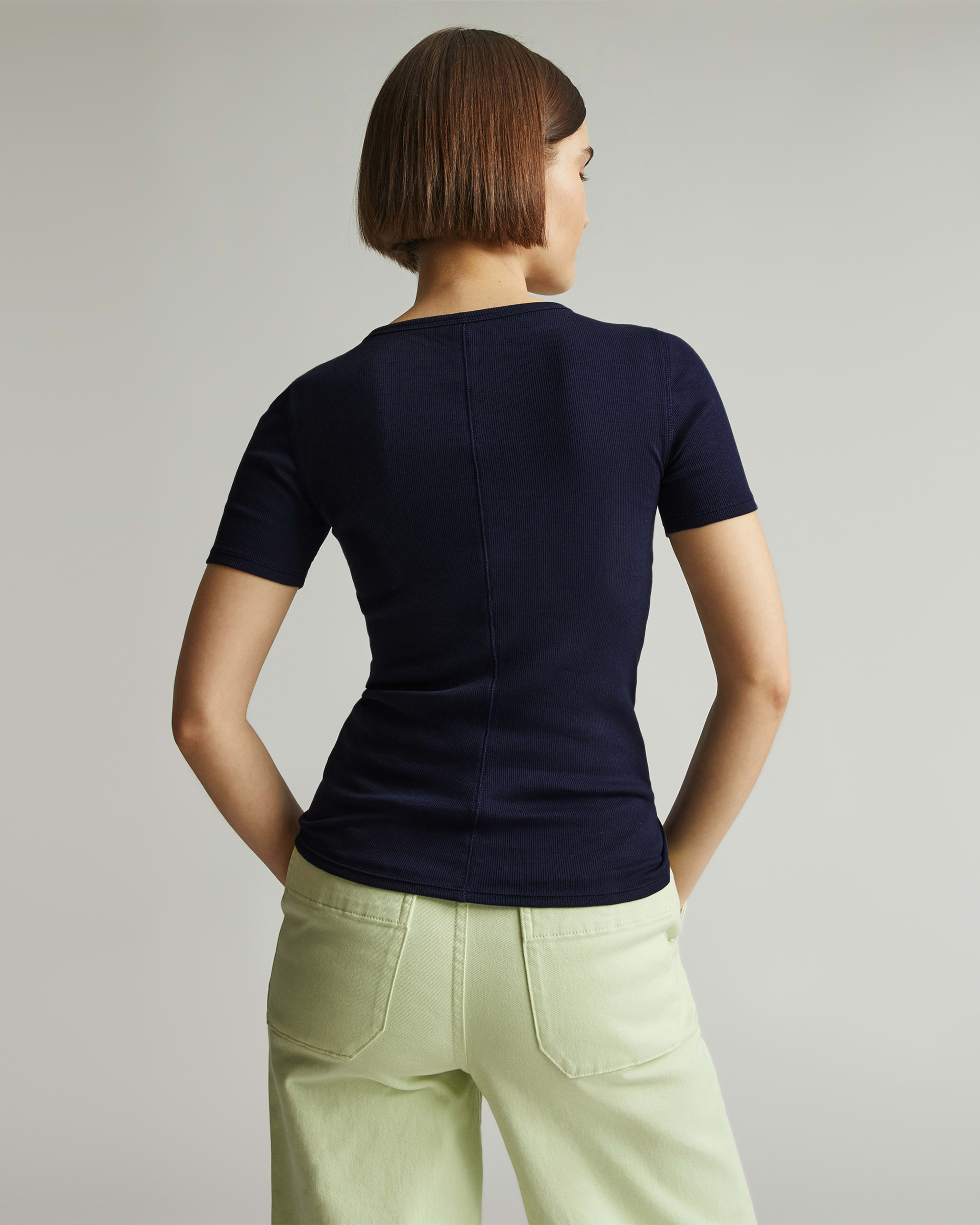 The Luxe Rib Crew | Navy – Everlane