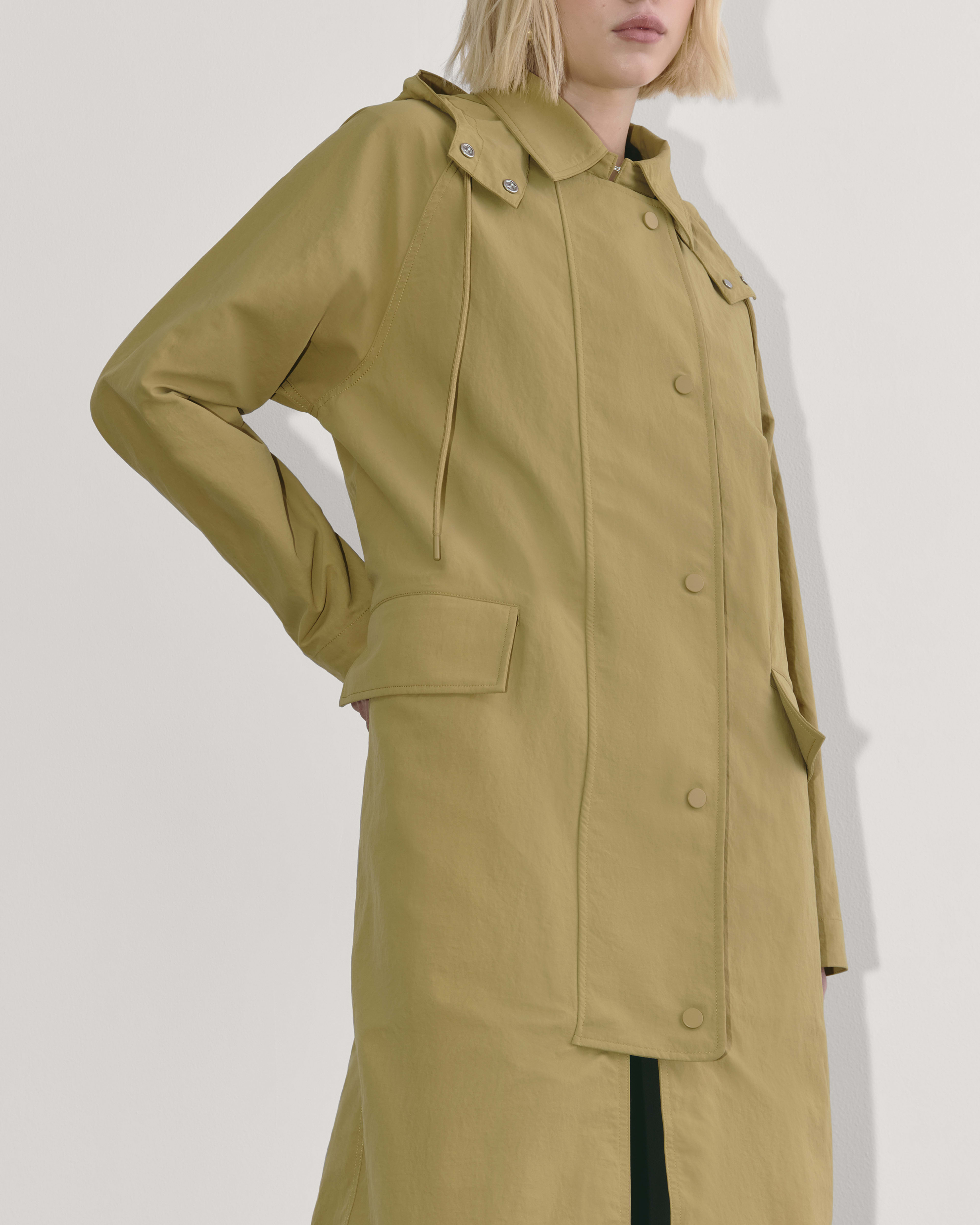 The Oversized Anorak | Fennel Seed – Everlane