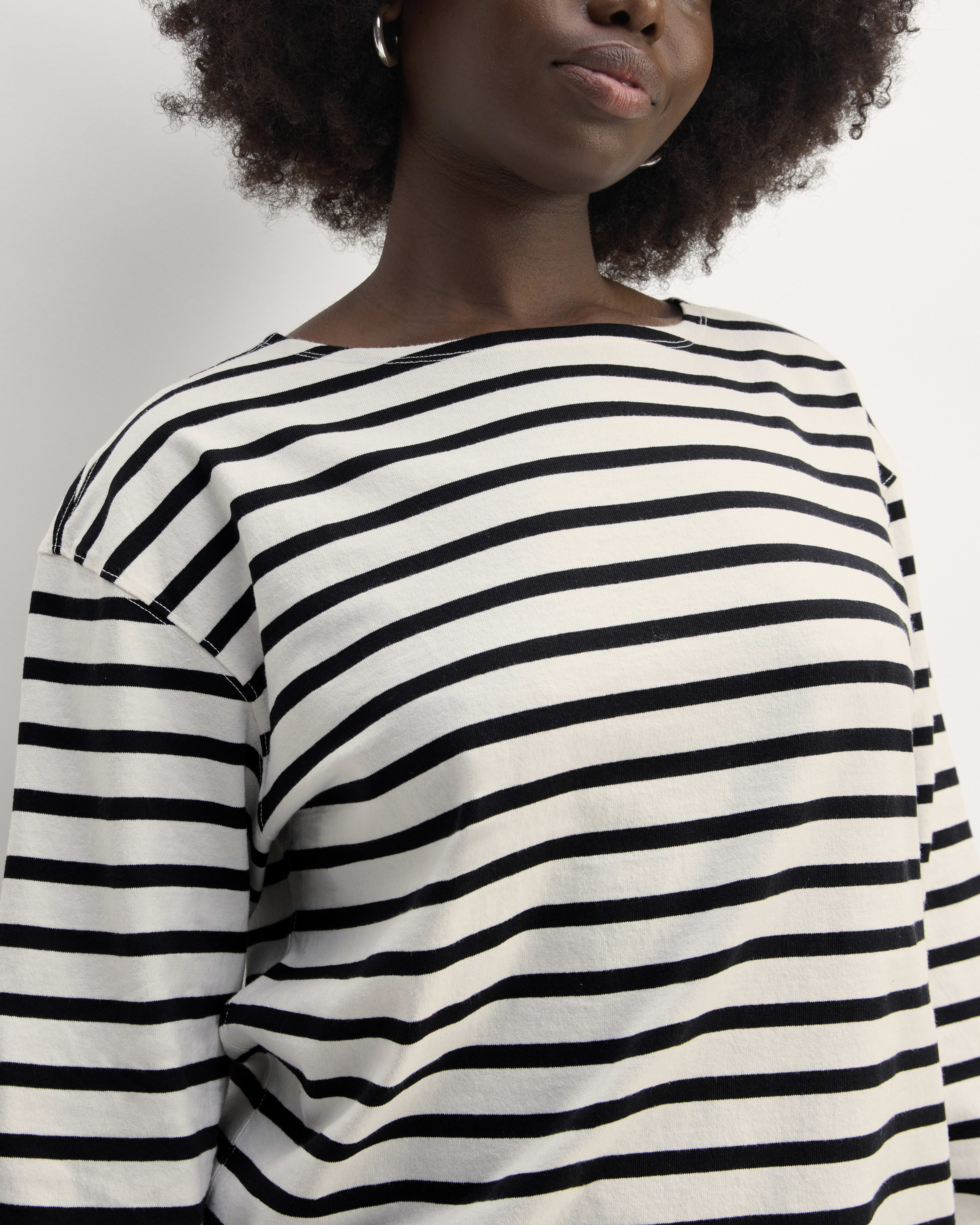 The Mariner Dress Bone / Black – Everlane