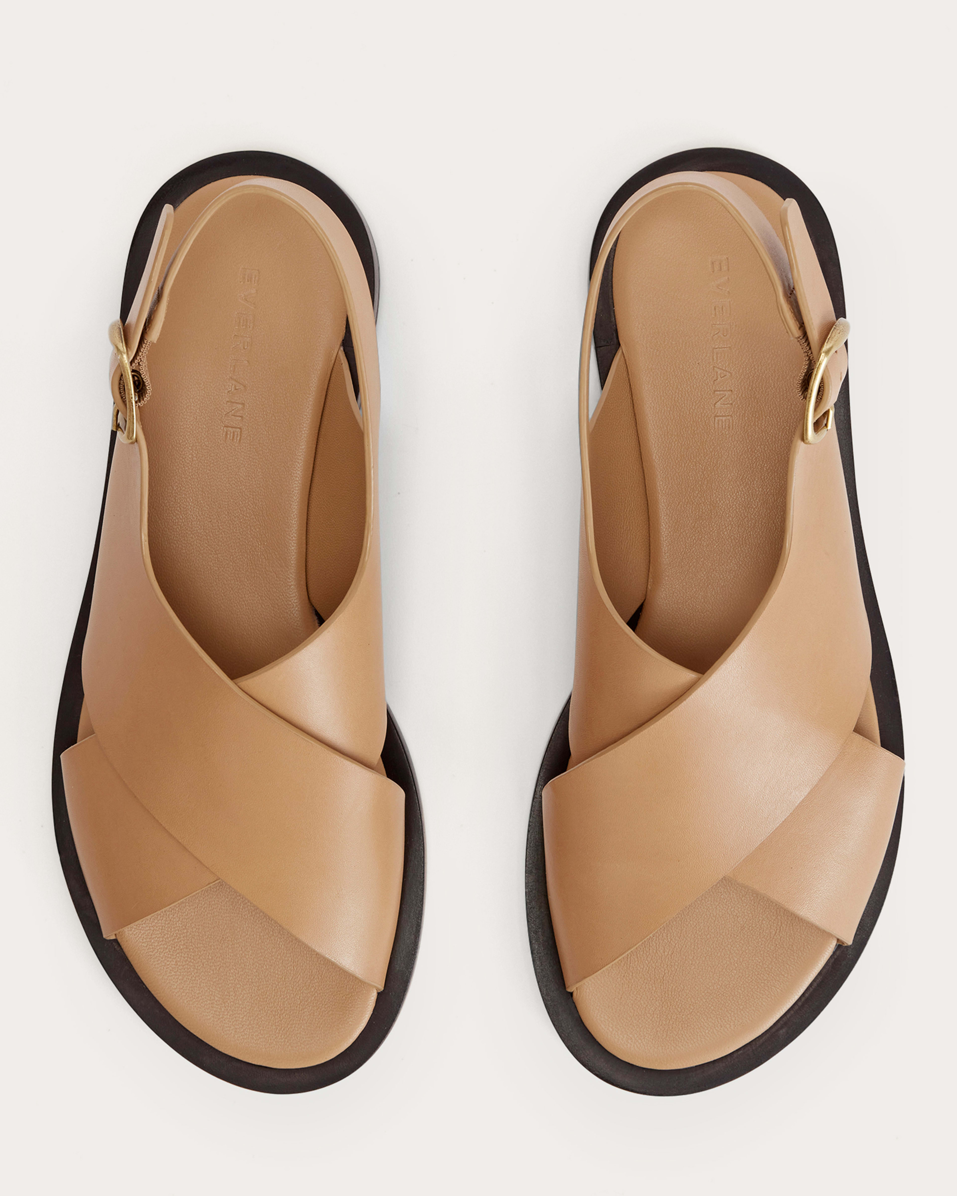 The City Crossover Sandal | Light Taupe – Everlane