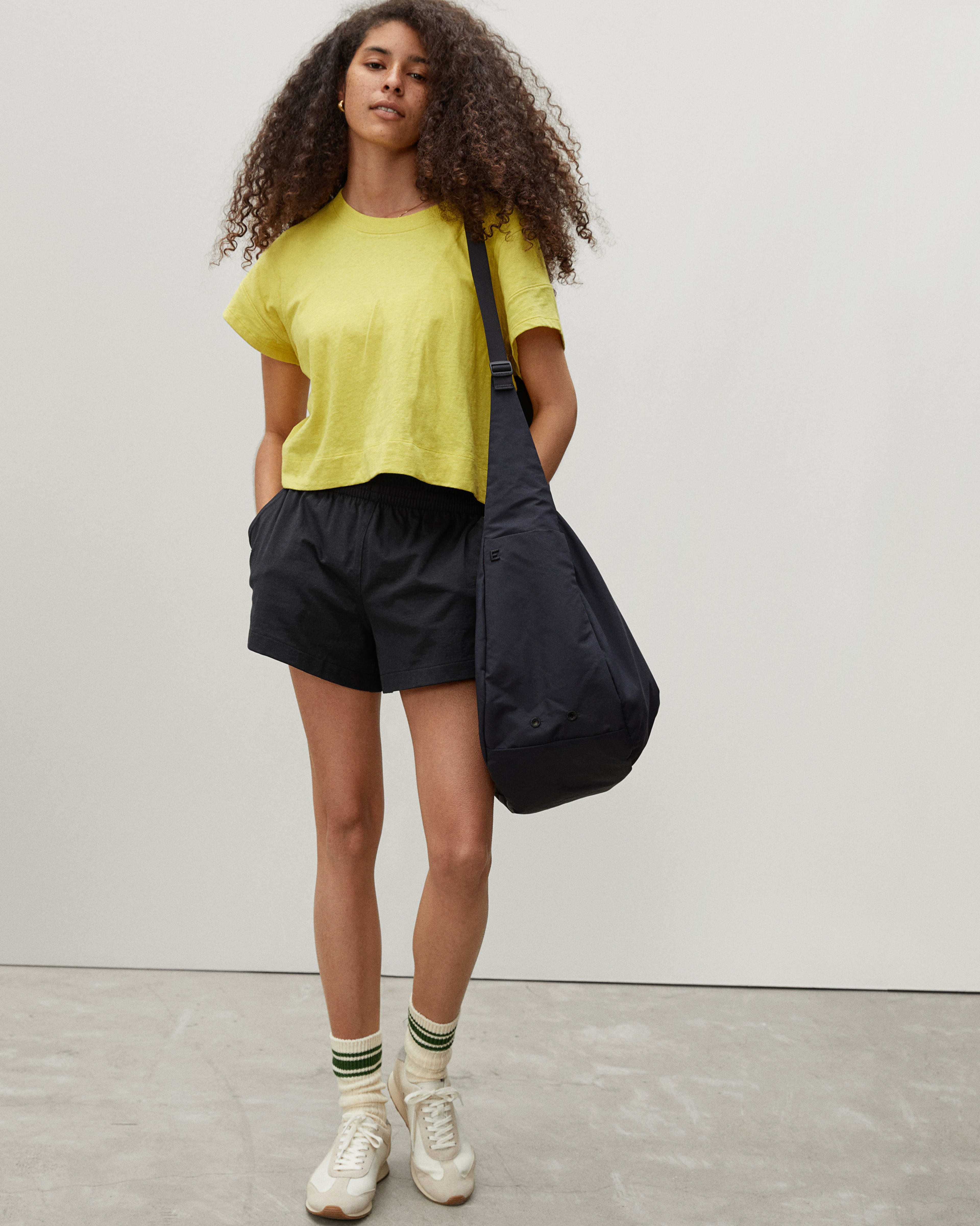 The Retro Jersey Short Black – Everlane