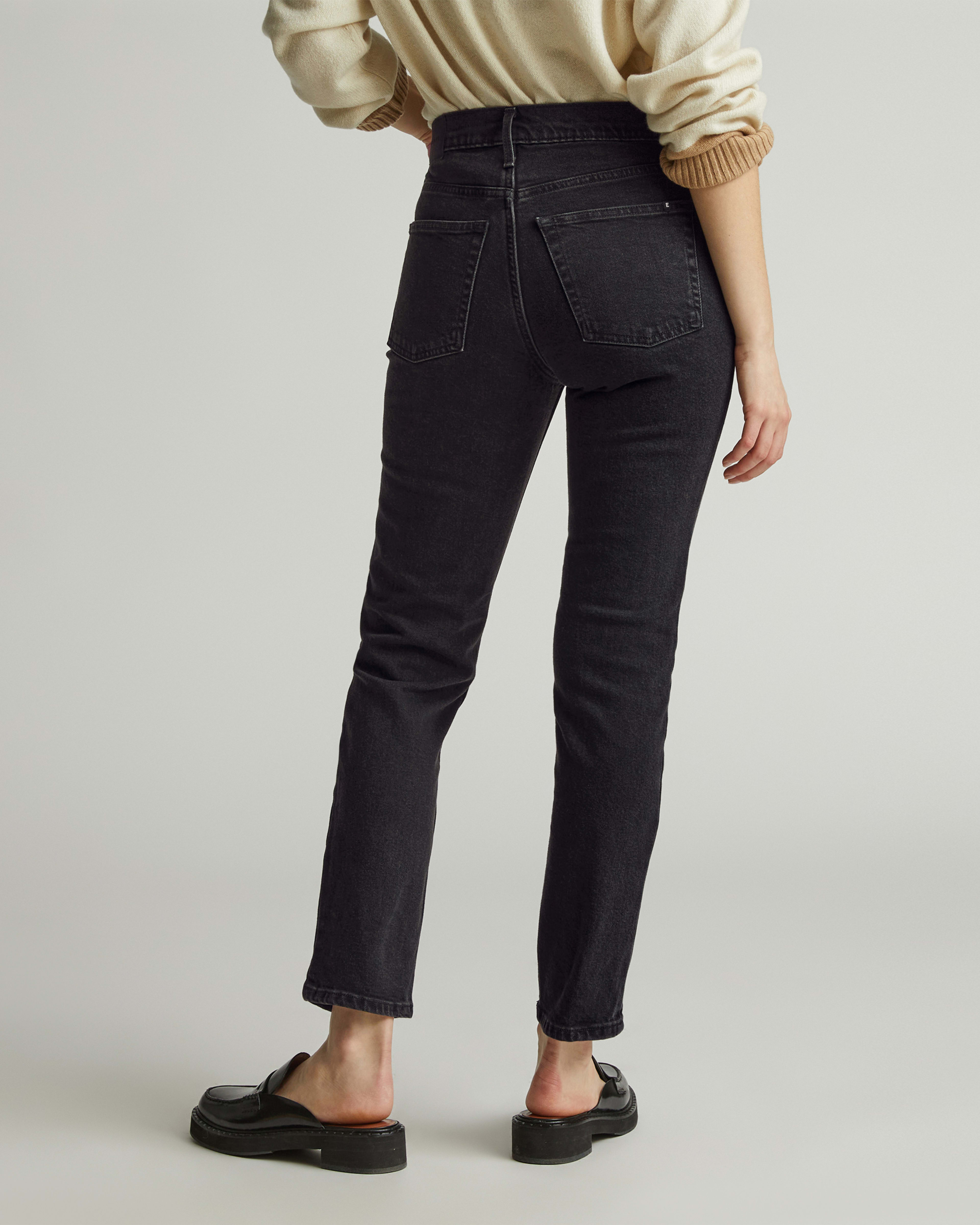 The Original Cheeky® Jean Tumbled Black – Everlane