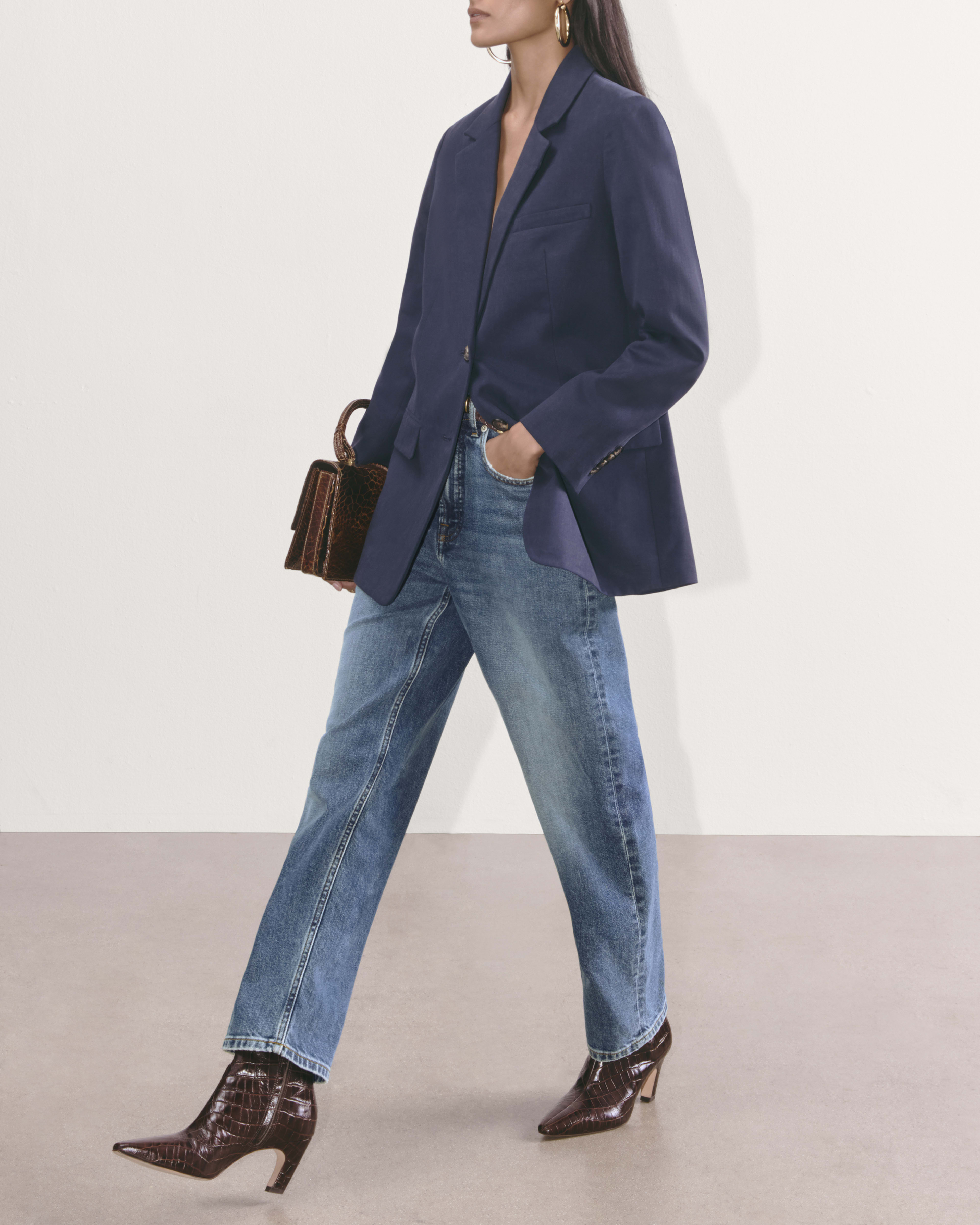 The Way-High® Jean | Mid Indigo | 27.5” Inseam – Everlane
