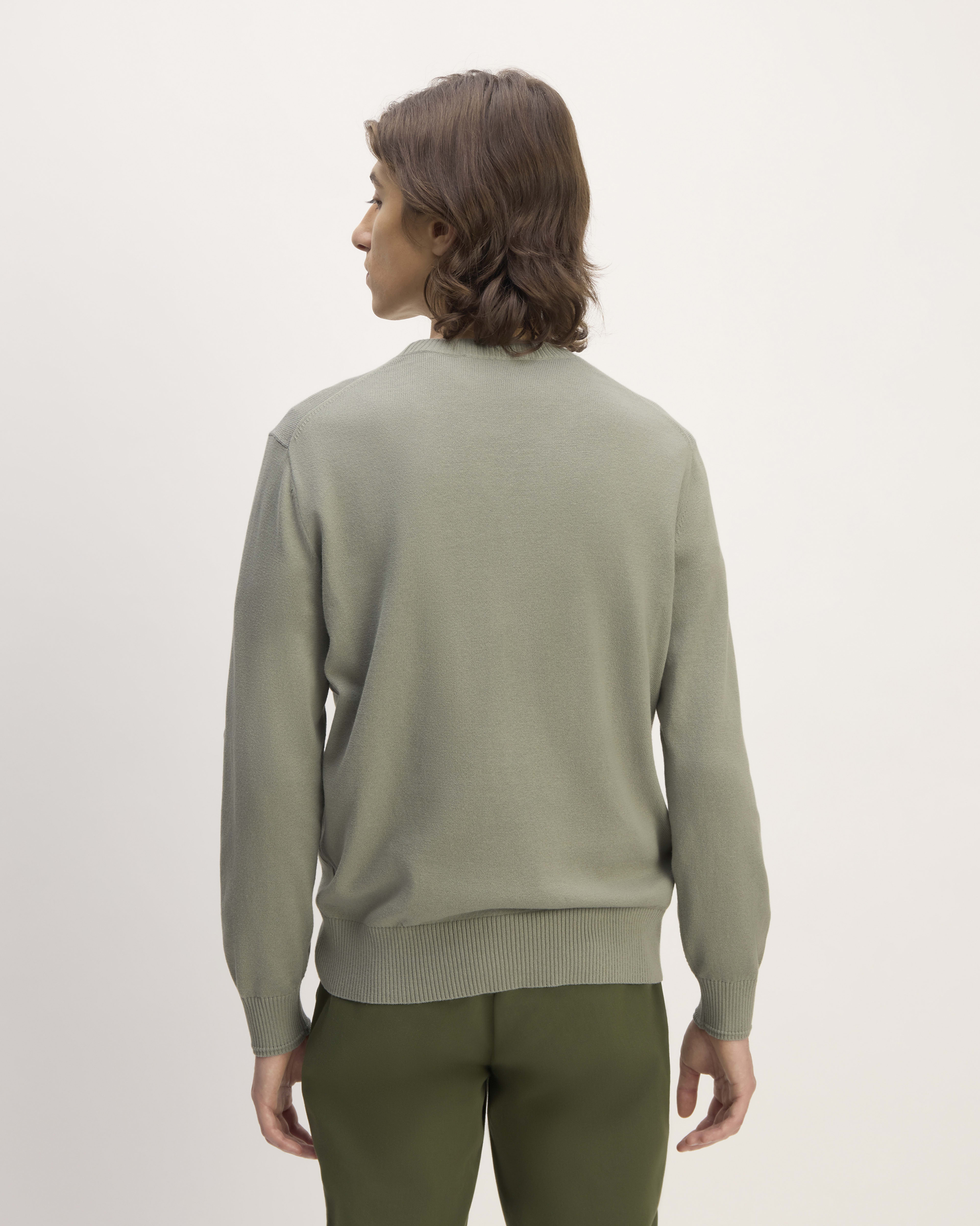 The No-Sweat Sweater | Uniform | Sage Green – Everlane