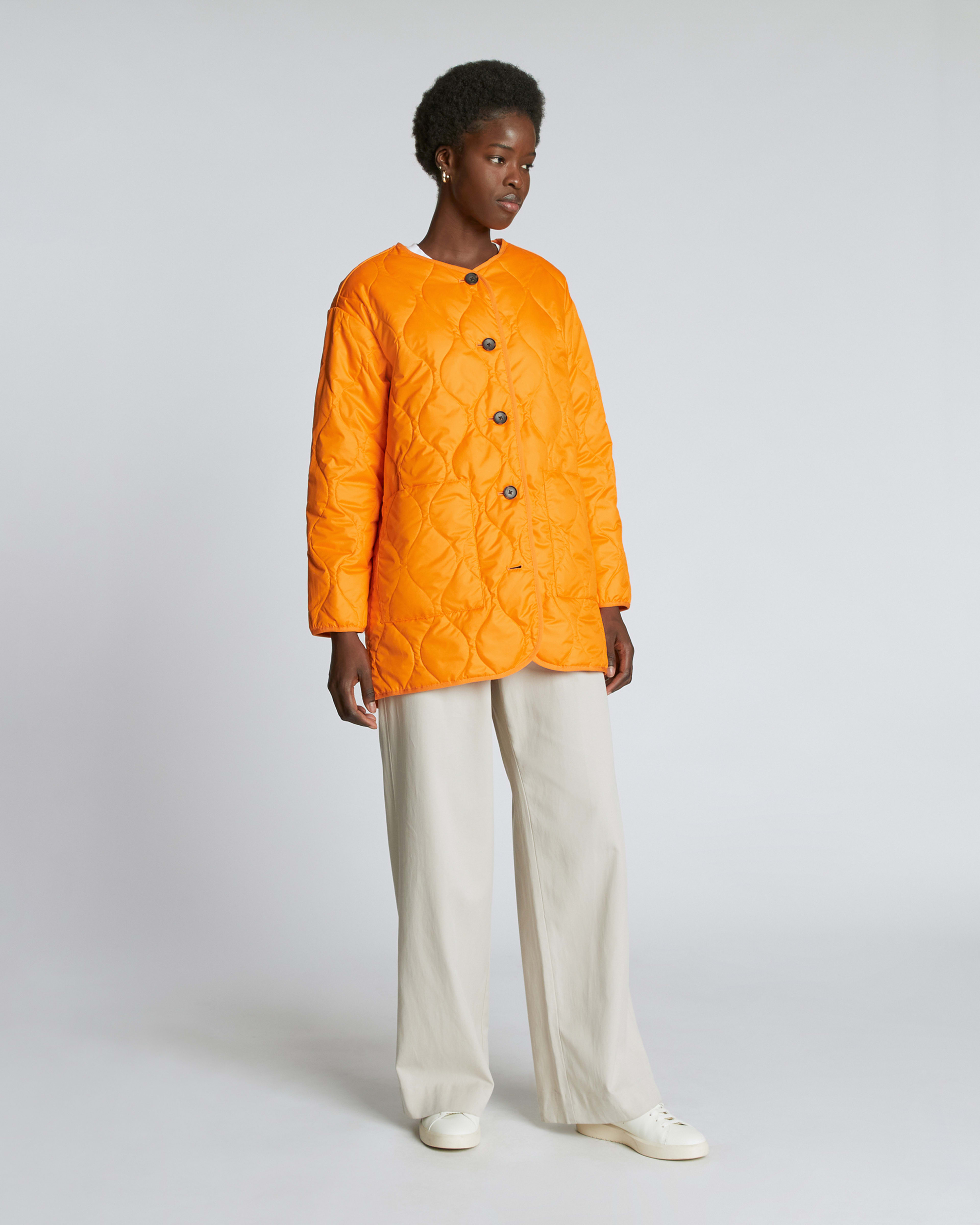 The ReNew Quilted Mid-Length Liner Turmeric – Everlane
