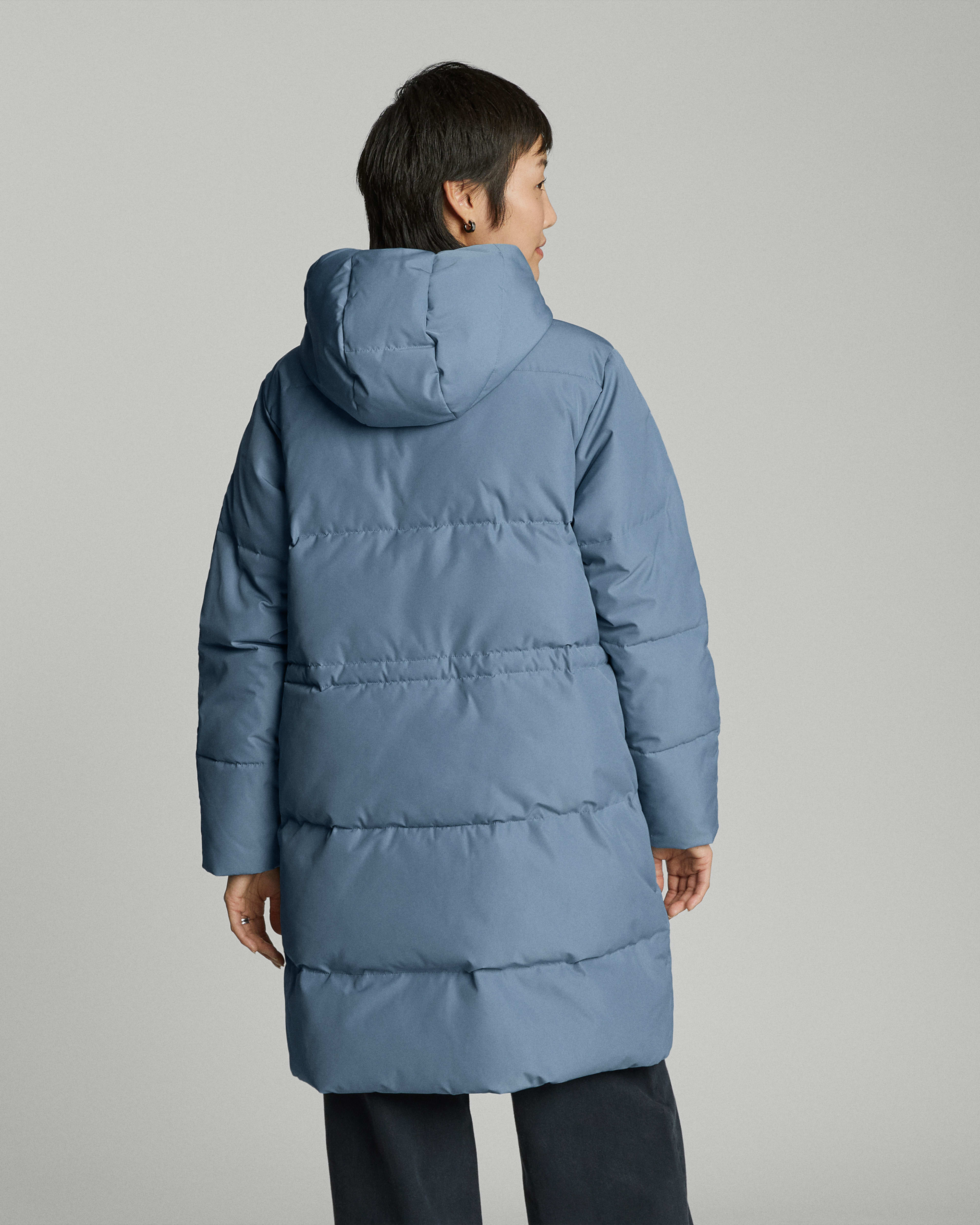 The ReNew Long Puffer Spring Lake – Everlane