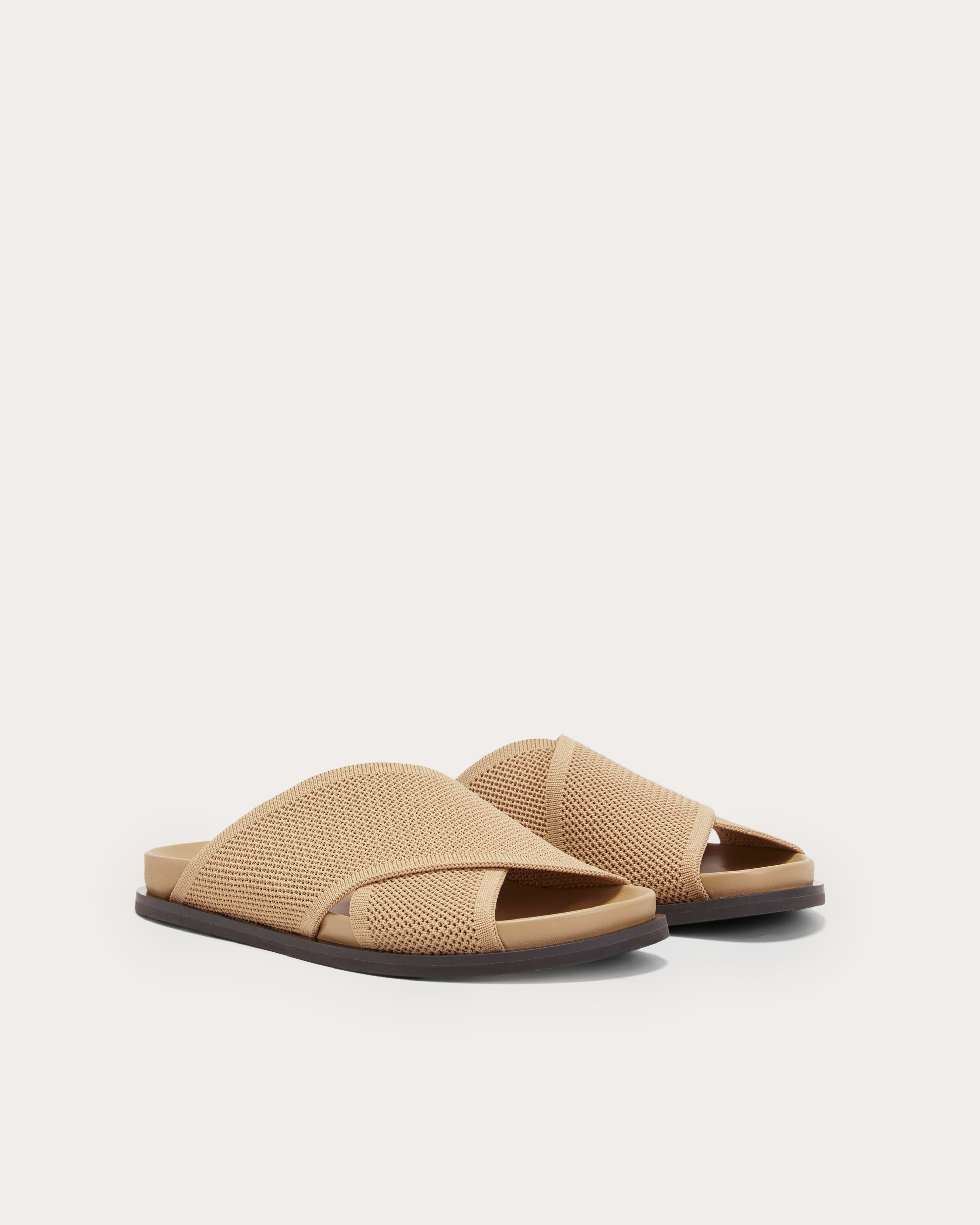 The ReKnit Form Crossover Sandal | Caramel – Everlane