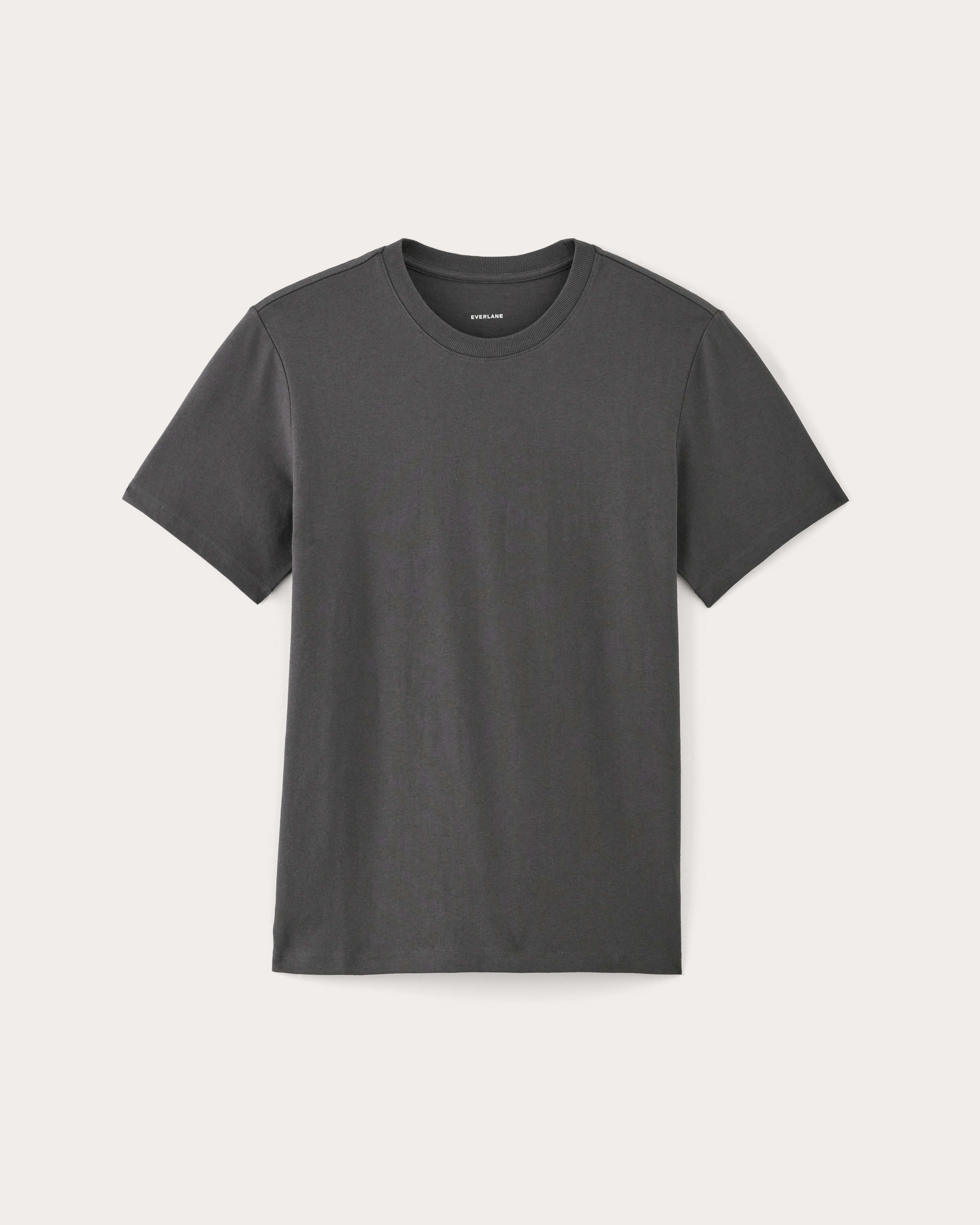 The Premium-Weight Crew | Uniform Graphite – Everlane