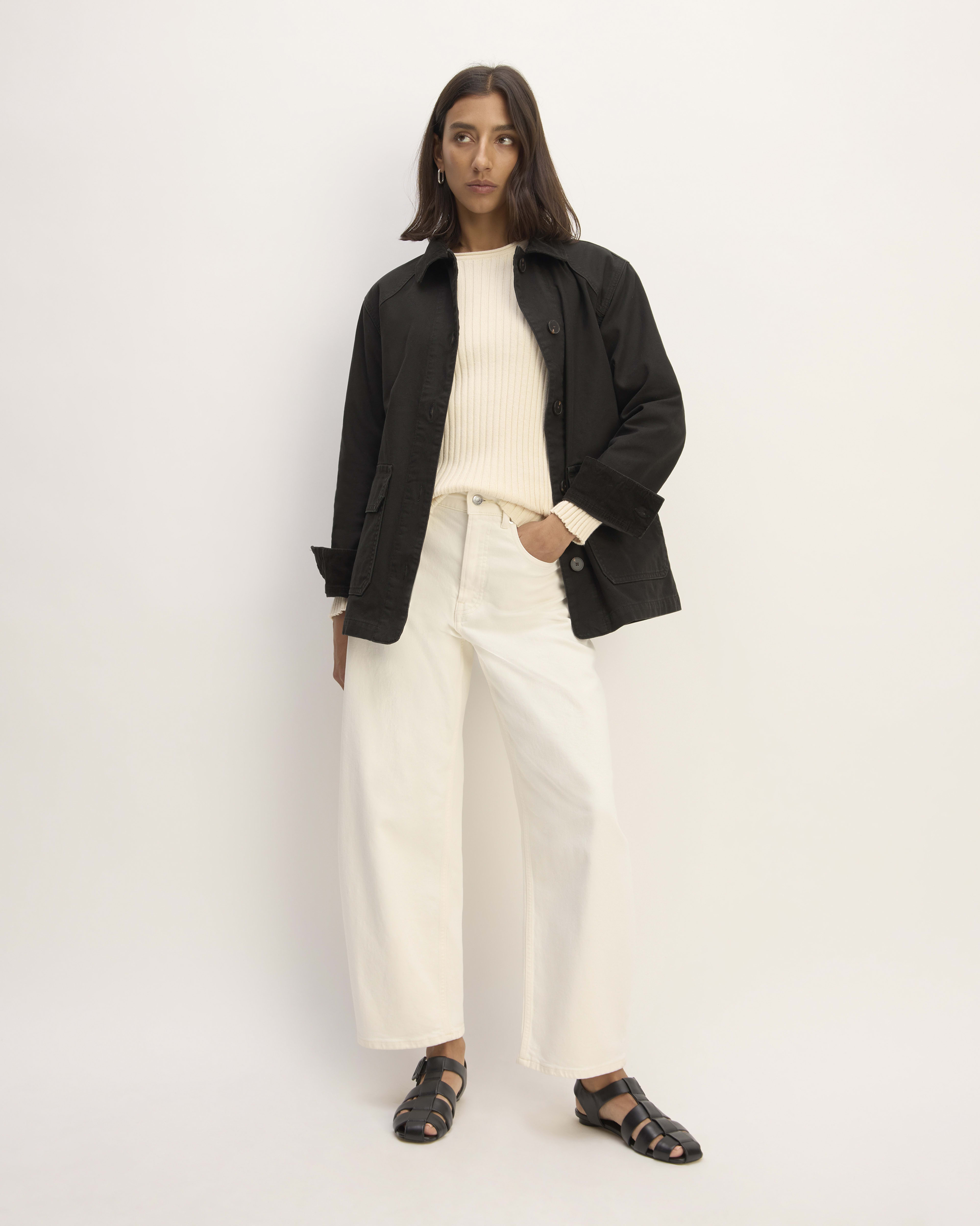The Barn Jacket Black – Everlane