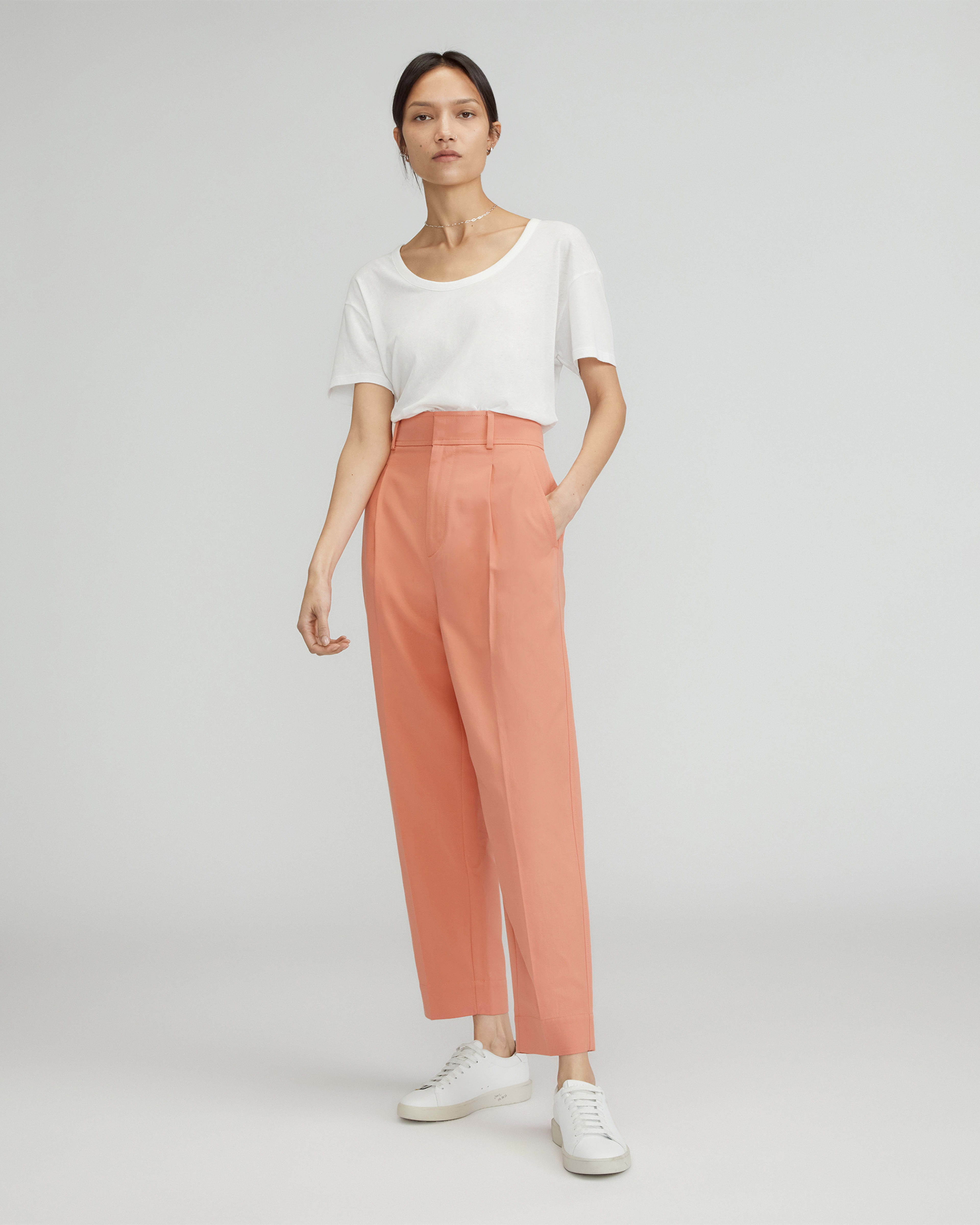 The TENCEL™ Way-High® Taper Pant Tawny Pink – Everlane