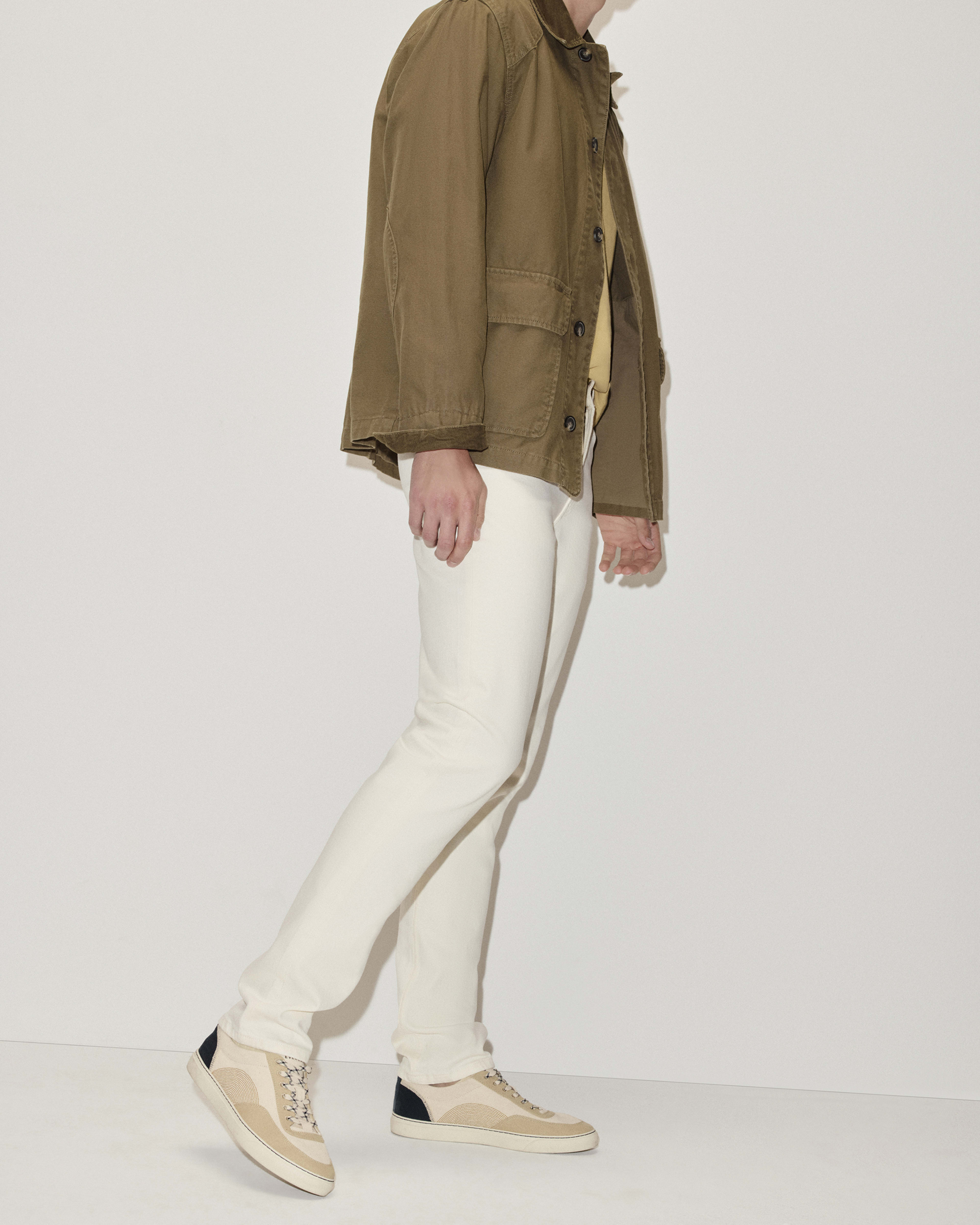 The Organic Cotton Slim-Fit Jean Calico Ecru – Everlane