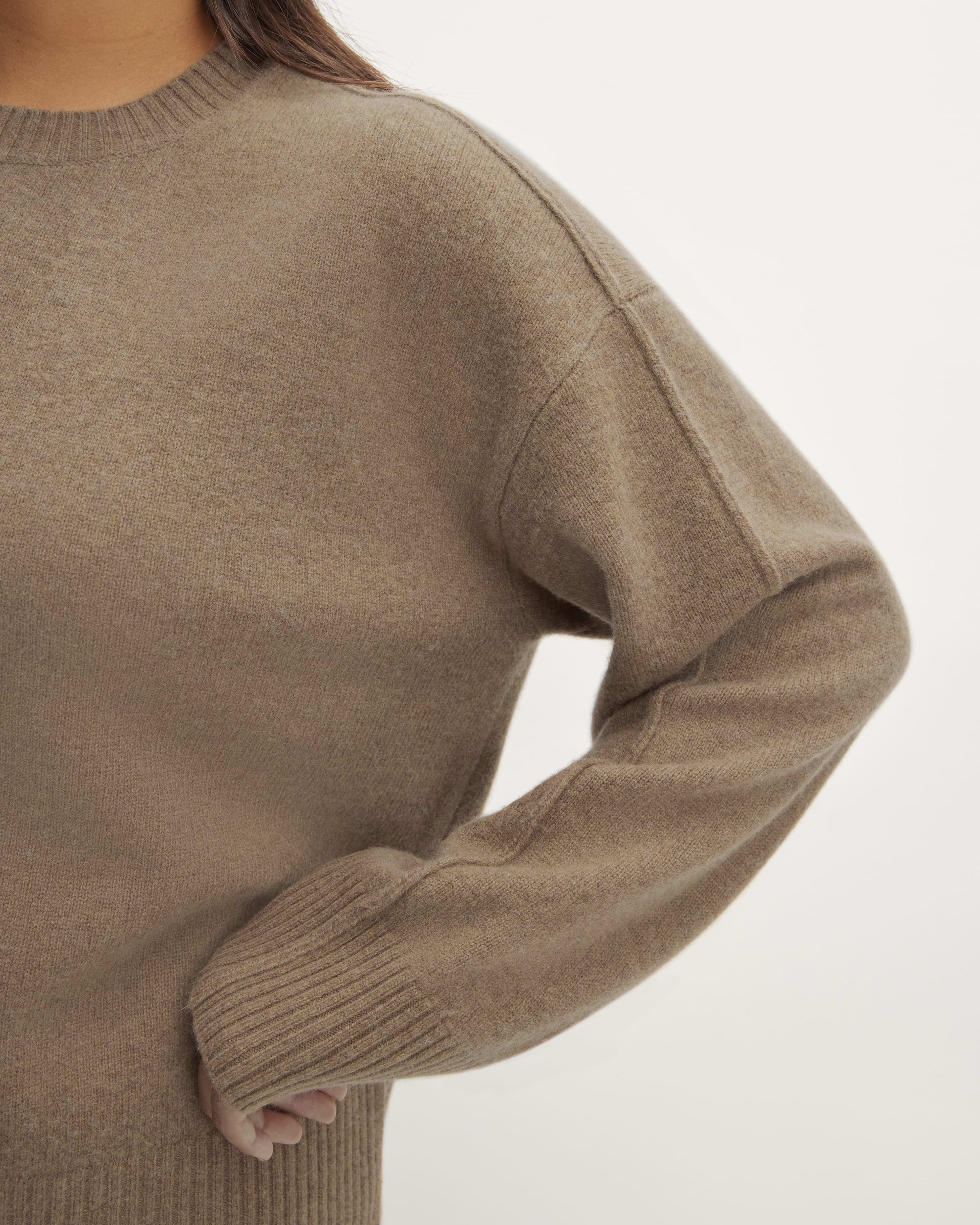 The Good Merino Wool Crewneck Sweater Praline – Everlane
